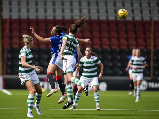 Kayla Mccoy Rangers Kelly Clark Celtic Editorial Stock Photo - Stock ...