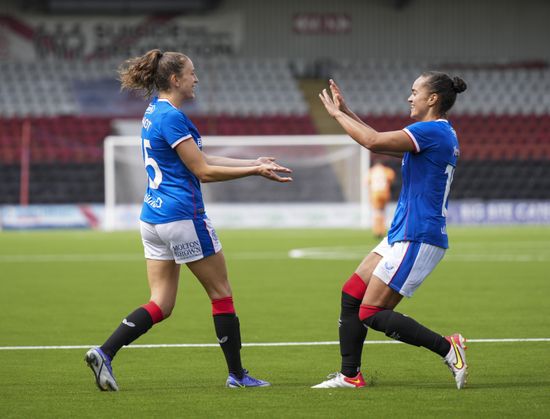 Kayla Mccoy Rangers Women R Runs Editorial Stock Photo - Stock Image ...