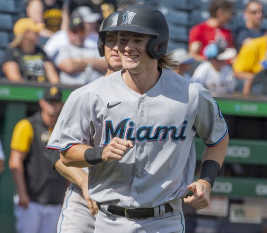Miami Marlins Third Baseman Luke Williams Editorial Stock Photo - Stock ...