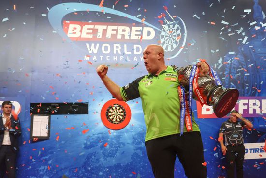 Michael Van Gerwen Wins Betfred Matchplay Editorial Stock Photo - Stock ...
