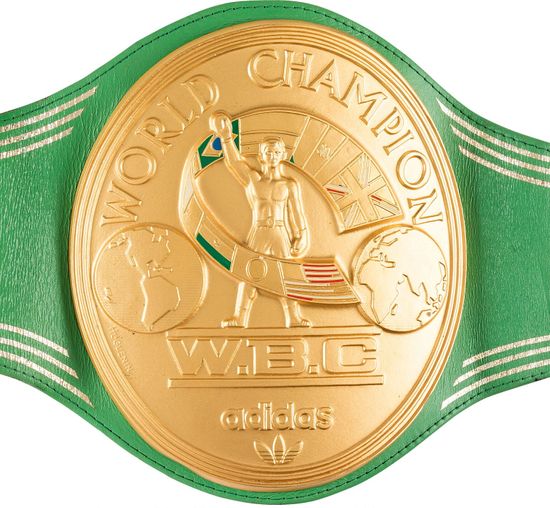 Prestigious Wbc Heavyweight Championship Belt Won Editorial Stock Photo ...