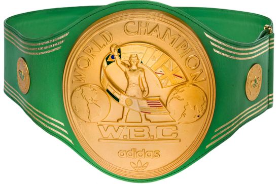 Prestigious Wbc Heavyweight Championship Belt Won Editorial Stock Photo ...