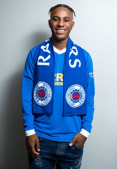 Zak Lovelace Signs Rangers Editorial Stock Photo - Stock Image ...