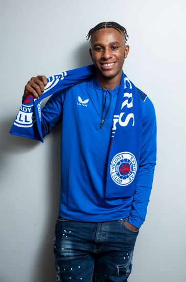 Zak Lovelace Signs Rangers Editorial Stock Photo - Stock Image ...