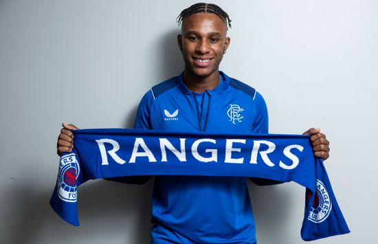 Zak Lovelace Signs Rangers Editorial Stock Photo - Stock Image ...