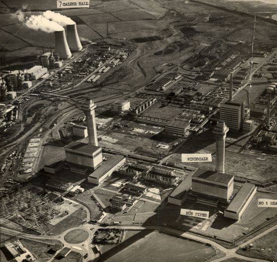 Radiation Leak Windscale Sellafield October 1957 Editorial Stock Photo ...