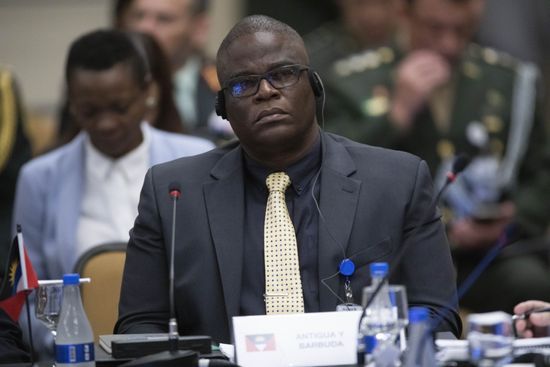 Representative Antigua Barbuda Telbert Benjamin Participates Editorial ...