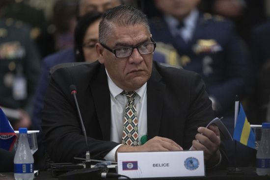 Representative Belize Florencio Marin Jr Participates Editorial Stock ...