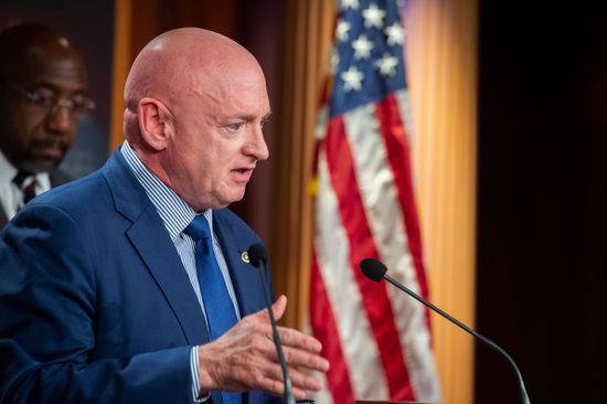 United States Senator Mark Kelly Democrat Editorial Stock Photo - Stock ...
