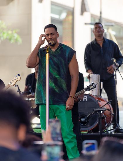 Dominican Singer Songwriter Record Producer Romeo Editorial Stock Photo ...