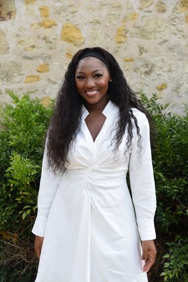 Photo Session Actress Fatou Kaba During Editorial Stock Photo - Stock ...