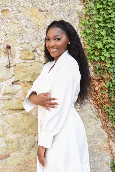 Photo Session Actress Fatou Kaba During Editorial Stock Photo - Stock ...