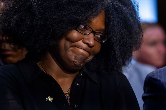Zeneta Everhart Whose Son Zaire Goodman Editorial Stock Photo - Stock ...