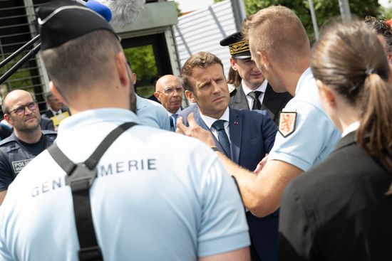 Emmanuel Macon French President Emmanuel Macron Editorial Stock Photo ...