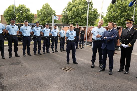 Emmanuel Macon French President Emmanuel Macron Editorial Stock Photo ...