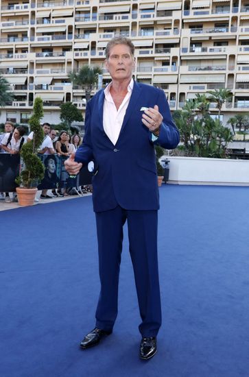 David Hasselhoff Attend Ze Network Photocall Editorial Stock Photo ...