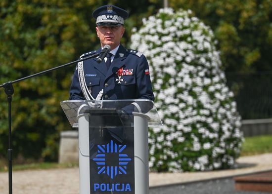 Police Commander Chief Inspector General Polish Editorial Stock Photo ...