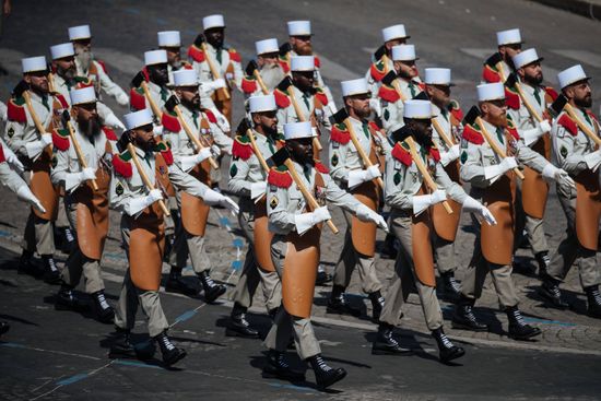 Sappers French Legion Etrangere Foreign Legion Editorial Stock Photo ...