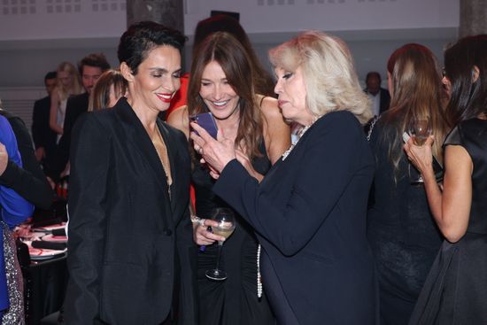 Farida Khelfa Carla Bruni Amanda Lear Editorial Stock Photo - Stock ...