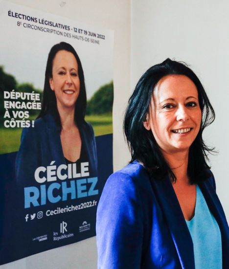 Cecile Richez During Inauguration Her Campaign Editorial Stock Photo ...