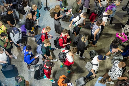 Picture Dated July 22nd Shows Queues Editorial Stock Photo - Stock ...