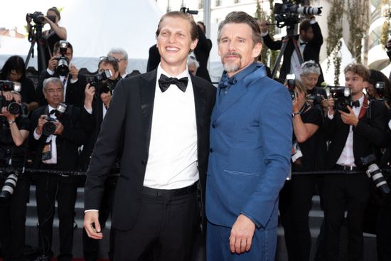 Peter Elkind Ethan Hawke Attend Screening Editorial Stock Photo - Stock ...