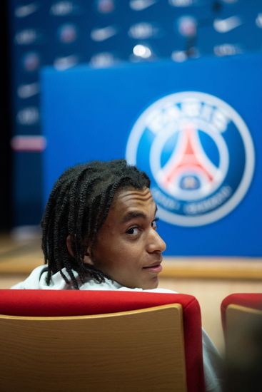 Little Brother Kylian Mbappe Ethan Mbappe Editorial Stock Photo - Stock ...