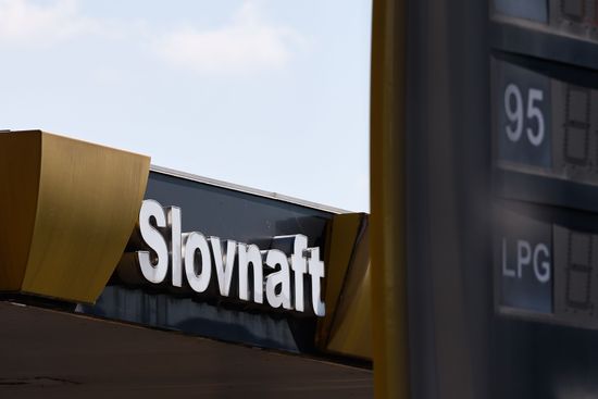 Slovnaft Logo Seen On Petrol Station Editorial Stock Photo - Stock ...