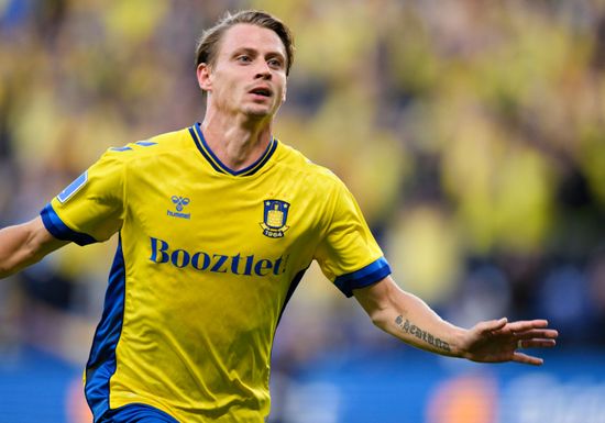 Simon Hedlund Broendby Celebrates Scoring 20 Editorial Stock Photo ...