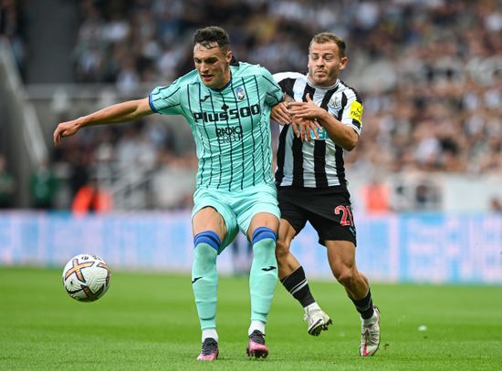Nadir Zortea Atalanta Fends Off Ryan Editorial Stock Photo - Stock ...