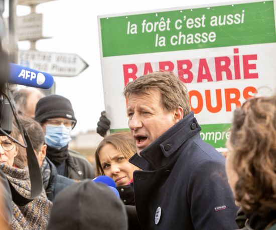 Yannick Jadot Laurence Rossignol Senator Ser Editorial Stock Photo ...