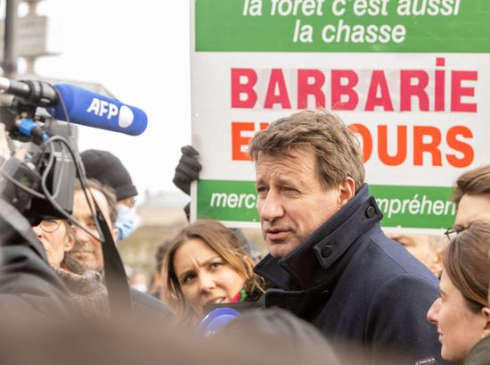 Yannick Jadot Laurence Rossignol Senator Ser Editorial Stock Photo ...