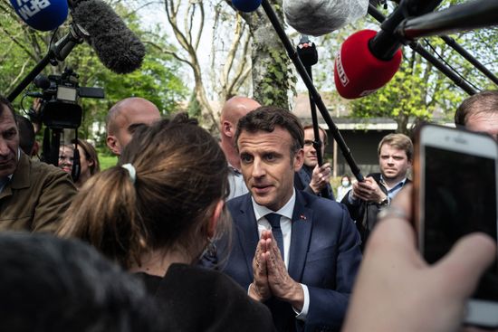 Frances President French Liberal Party La Editorial Stock Photo - Stock ...