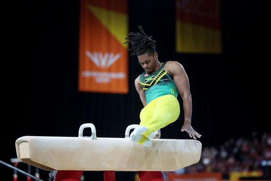 Michael Reid Jamaica Competes Mens Pommel Editorial Stock Photo - Stock ...