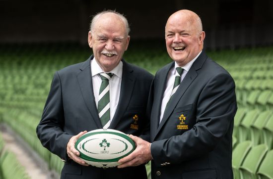 Outgoing Irfu President Des Kavanagh Incoming Editorial Stock Photo ...