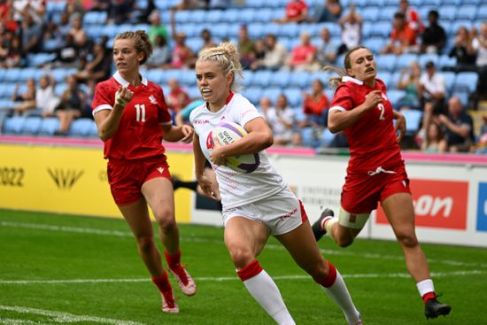 Grace Crompton England Scores Try Against Editorial Stock Photo - Stock ...