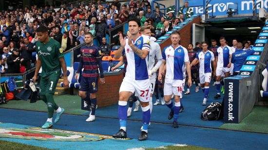 Captain Blackburn Rovers Defender Lewis Travis Editorial Stock Photo ...