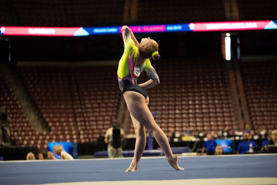Avery King Woga Competes During Us Editorial Stock Photo - Stock Image ...