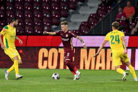 Claudiu Petrila Action During Match Superliga Editorial Stock Photo ...