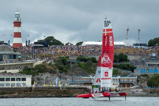 Denmark Sailgp Team Presented By Rockwool Editorial Stock Photo - Stock ...