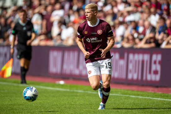 Alex Cochrane Hearts Action Editorial Stock Photo - Stock Image ...