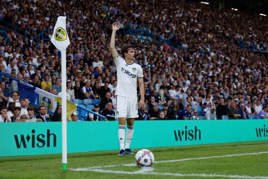 Leeds United Midfielder Brendan Aaronson During Editorial Stock Photo ...