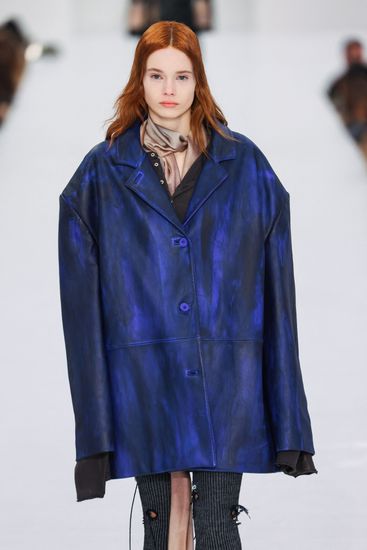 Model Walks Runway During Acne Studios Editorial Stock Photo - Stock ...