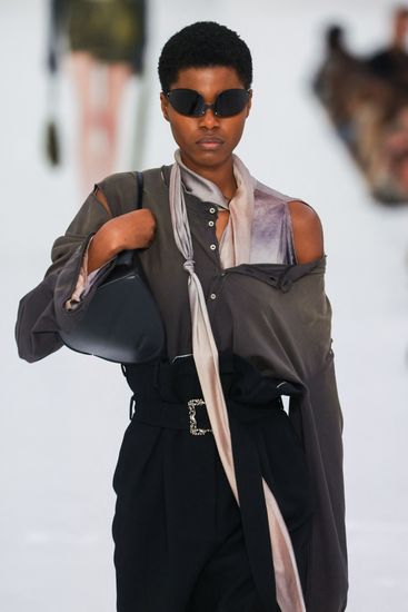 Model Walks Runway During Acne Studios Editorial Stock Photo - Stock ...