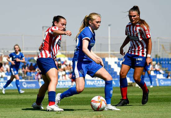 Kayla Mccoy Rangers Action Editorial Stock Photo - Stock Image ...