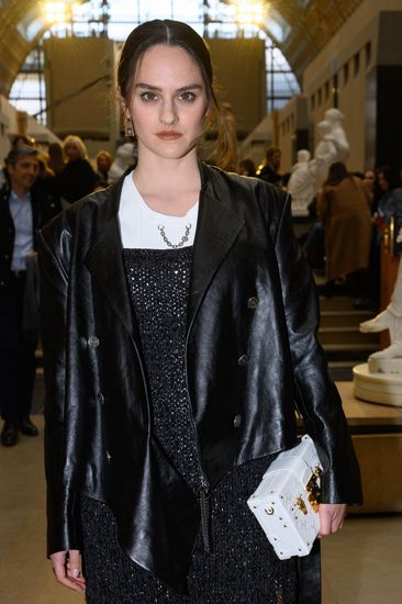 Noemie Merlant Attends Louis Vuitton Womenswear Editorial Stock Photo ...