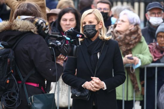 Laurence Ferrari Funeral French Tv News Editorial Stock Photo - Stock ...