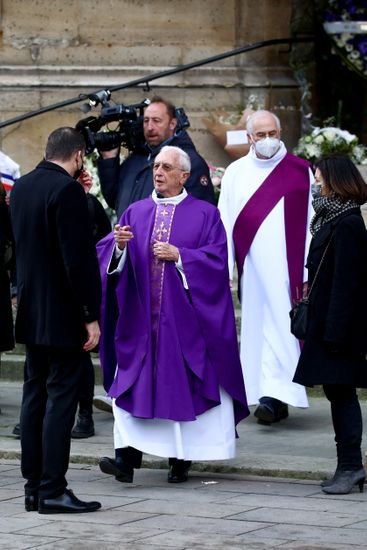 Father Alain Maillard La Morandais Funeral Editorial Stock Photo ...