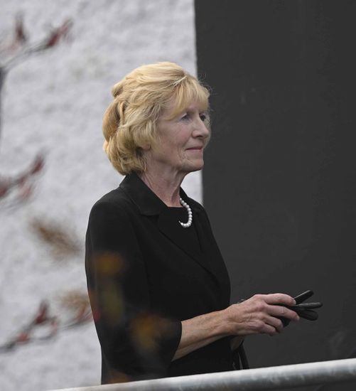 Lady Sylvia Hermon Attends Funeral Lord Editorial Stock Photo - Stock ...