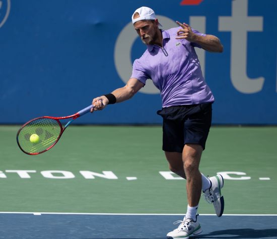 Denis Kudla Usa Defeated Michael Mmoh Editorial Stock Photo - Stock ...